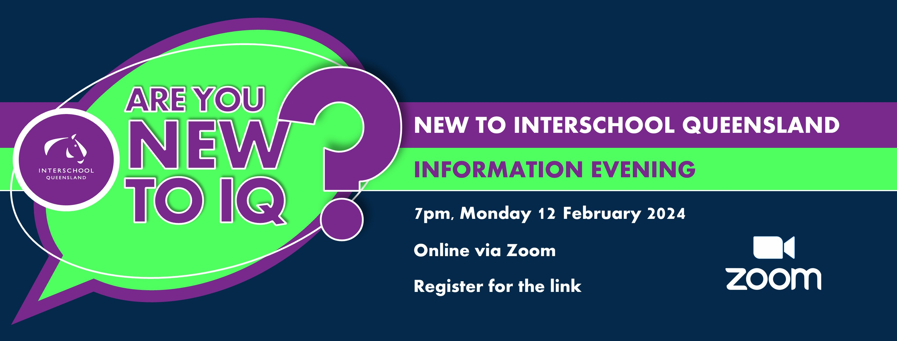 New to Interschool Queensland Online Information Session | Equestrian Queensland